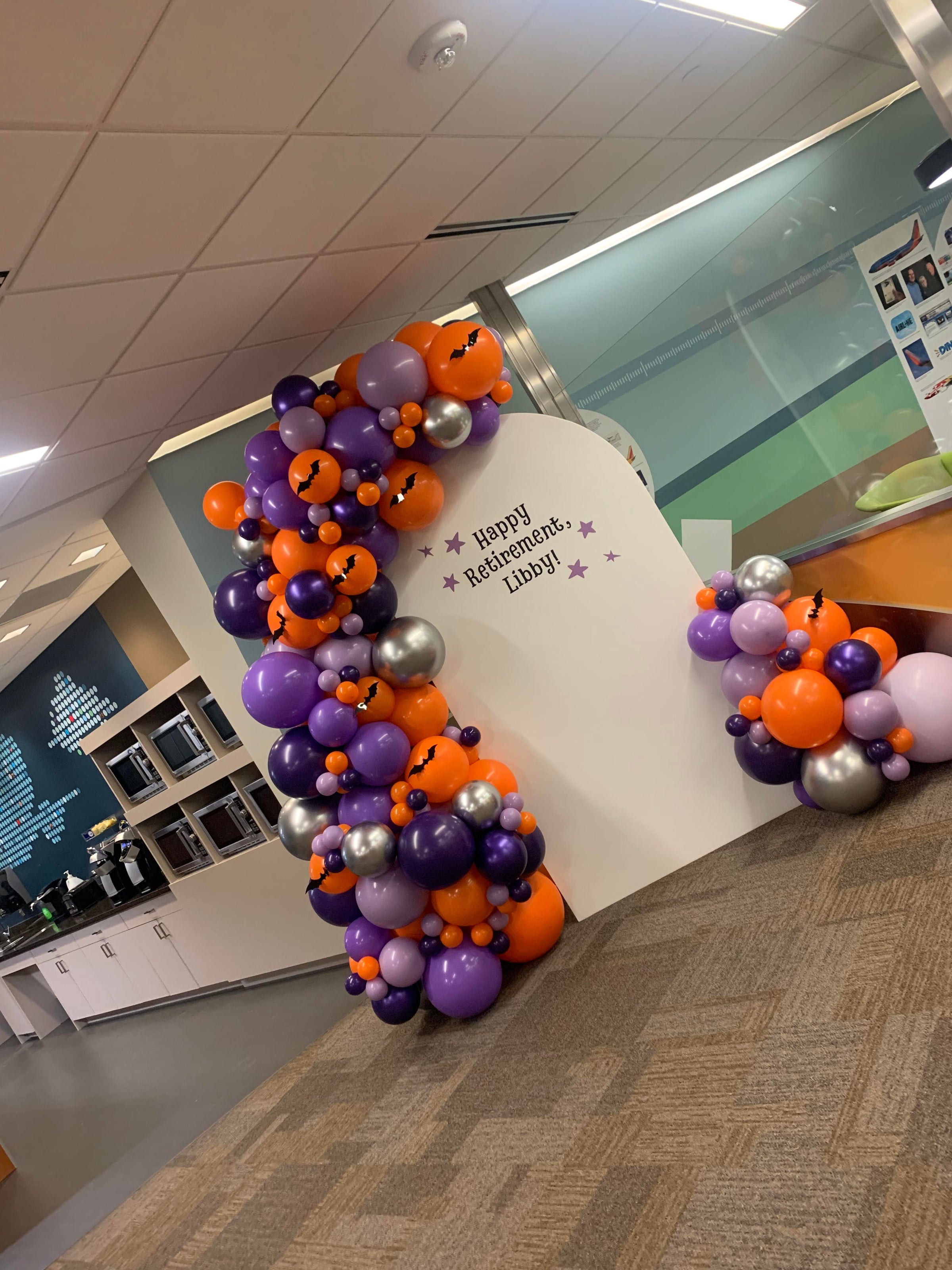 balloon board backdrop